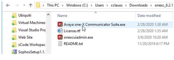 Installing Avaya One-X Communicator Quickly for Remote Workers - CConUC